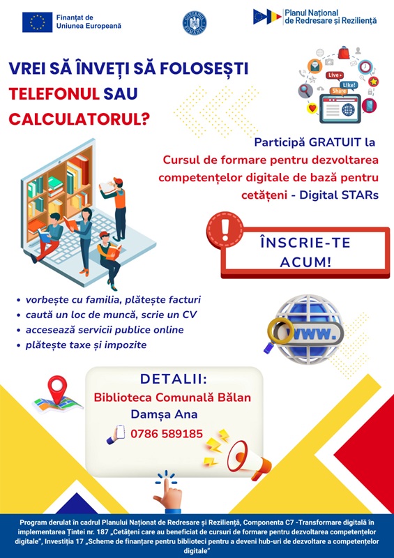 Curs de formare pentru dezvoltarea competentelor digitale de baza ...
